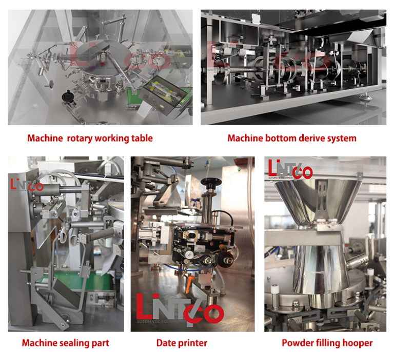 Automatic Powder Premade Pouch Packing Machine--Lintyco