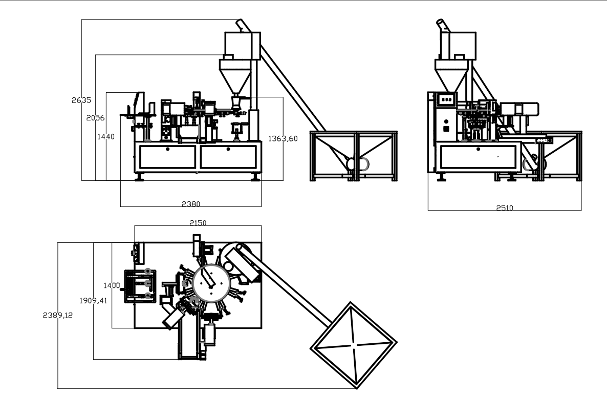 Automatic Powder Premade Pouch Packing Machine--Lintyco